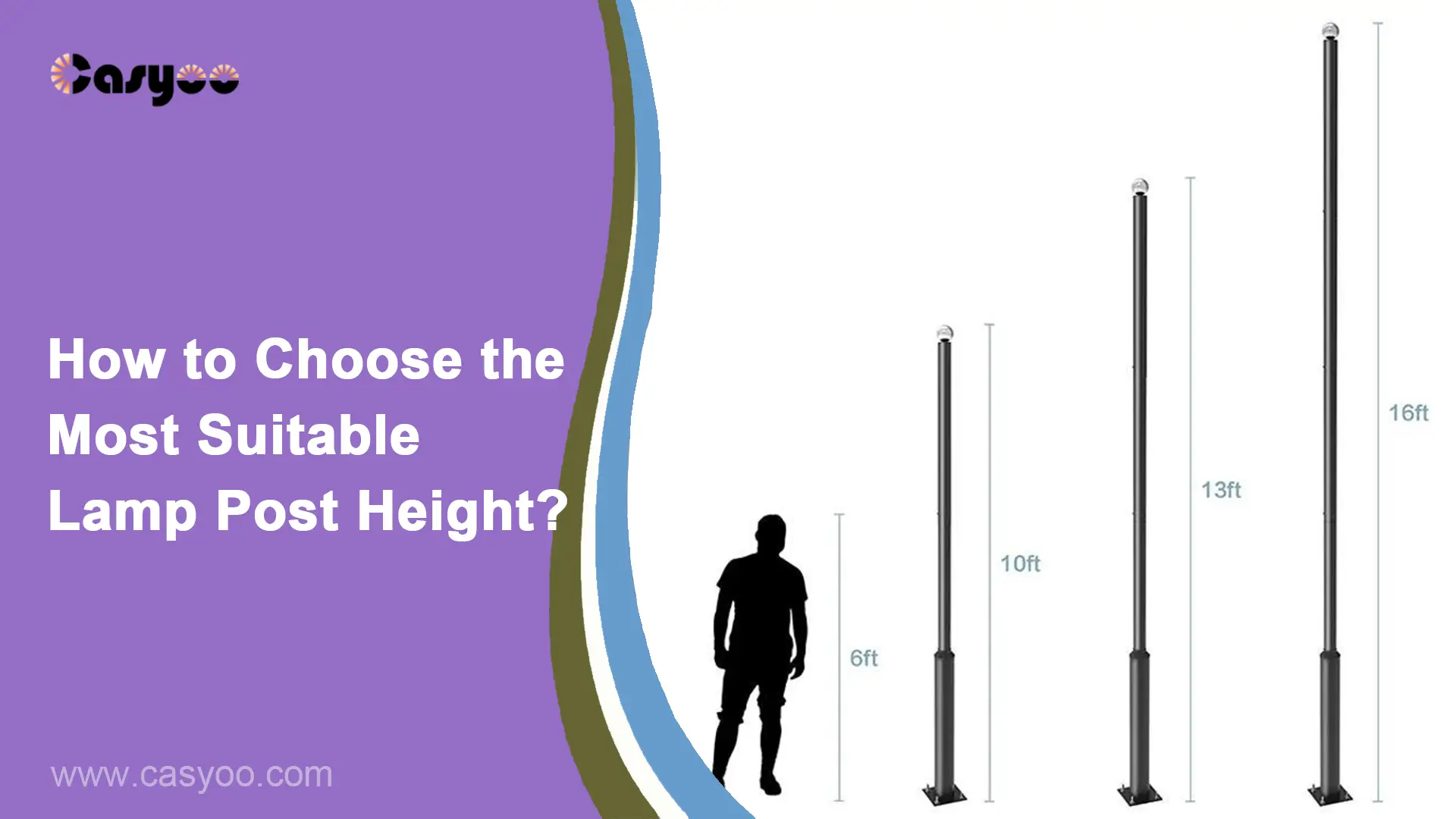 How To Choose The Most Suitable Lamp Post Height How To Choose The Most Suitable Lamp Post Height